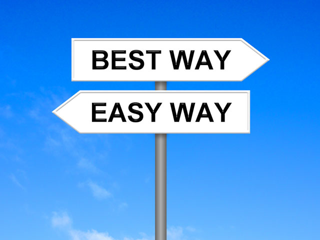 The Easy Way Is Not Always the Right Way | CBN.com