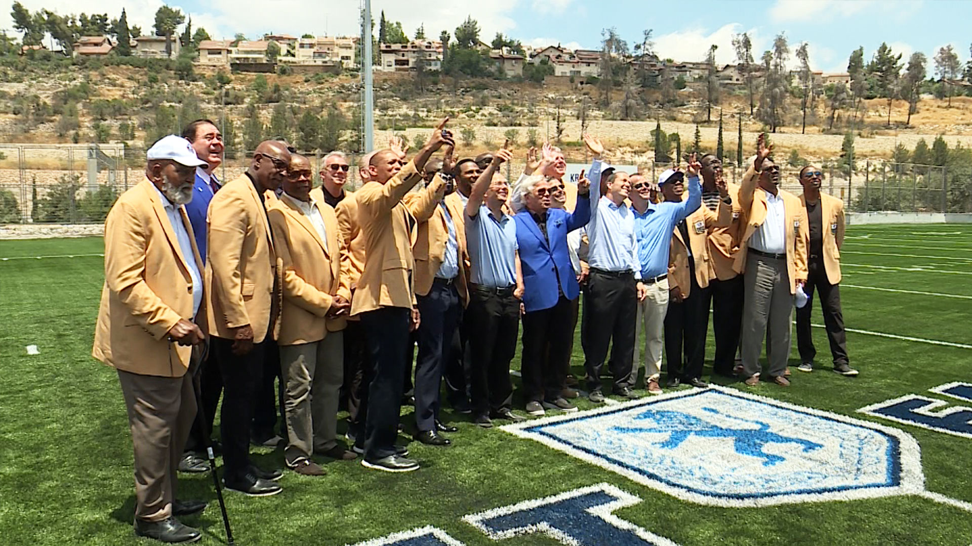 18 NFL Hall of Famers Hit Israel as American Football Sweeps Jerusalem ...
