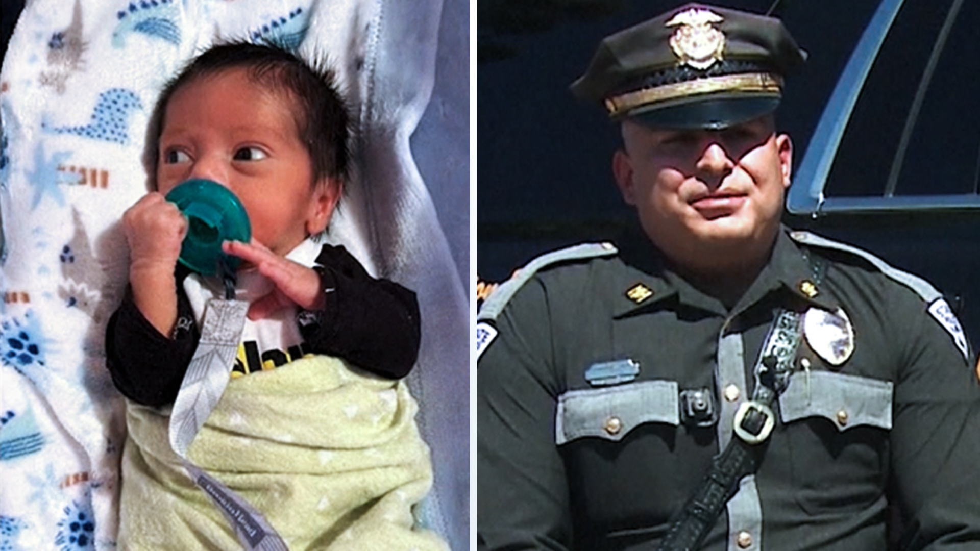 'By the Grace of God': Police Officer Saves Newborn Who Was Born in Car and Wasn't Breathing ...