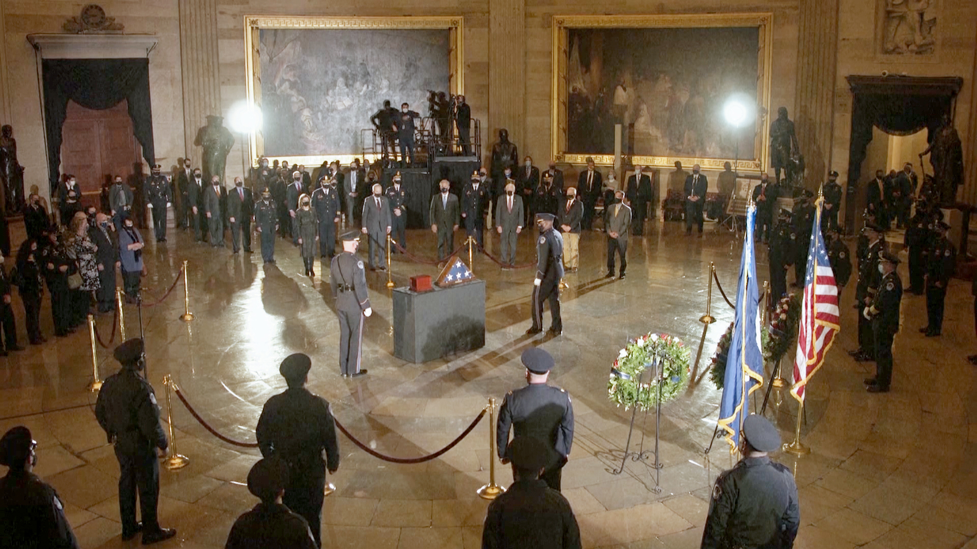 Fallen Capitol Hill Police Officer Brian Sicknick Honored for Heroism ...